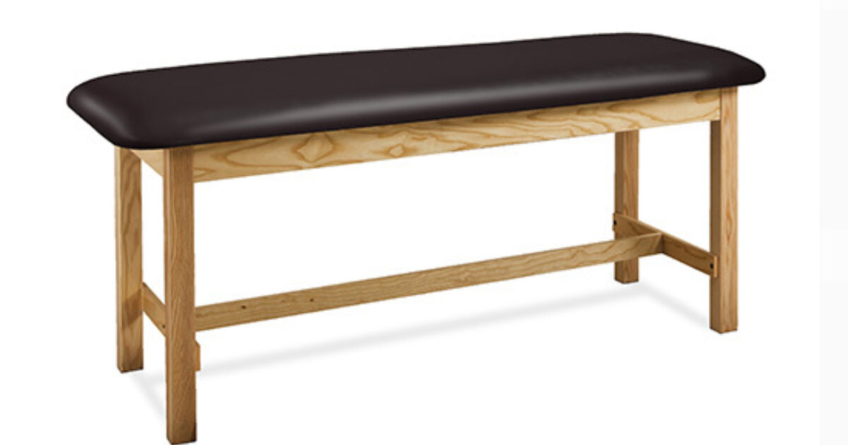 100 - Flat Top, Classic Series Treatment Table with… | HomeTeam Tables