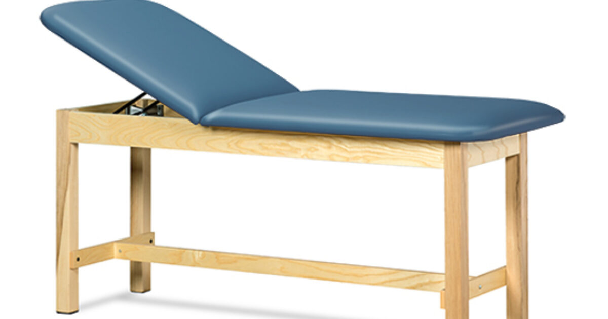 1010 - Classic Series Treatment Table with H-Brace | HomeTeam Tables