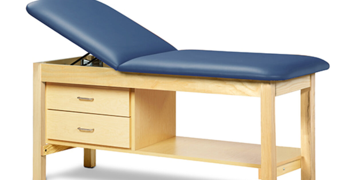 1013 - Classic Series Treatment Table with Drawers | HomeTeam Tables