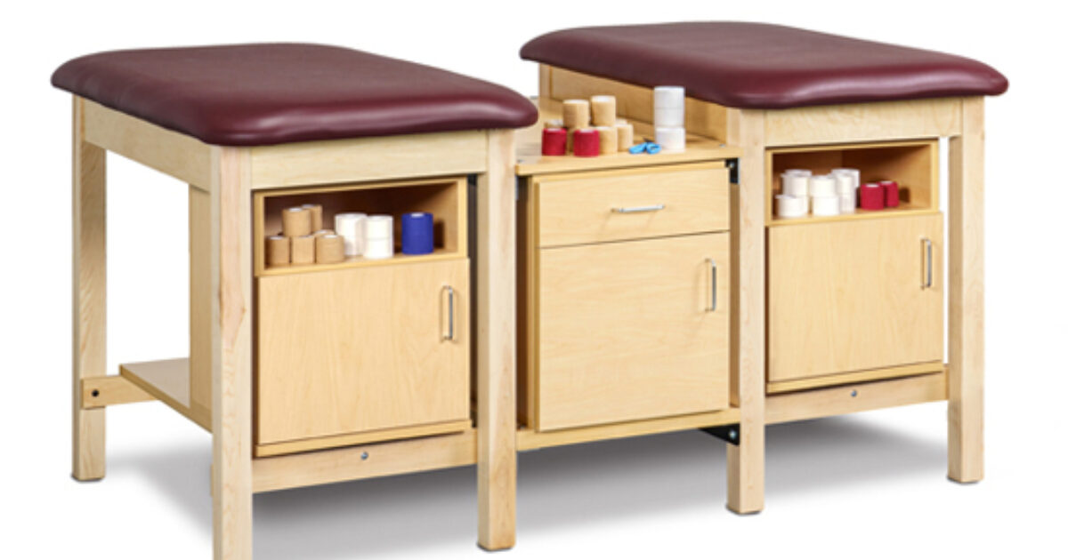 1706-2 - 2-Station, Classic Taping Stations with… | HomeTeam Tables