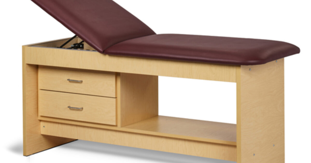 91013 - Panel Leg Series, Treatment Table with… | HomeTeam Tables