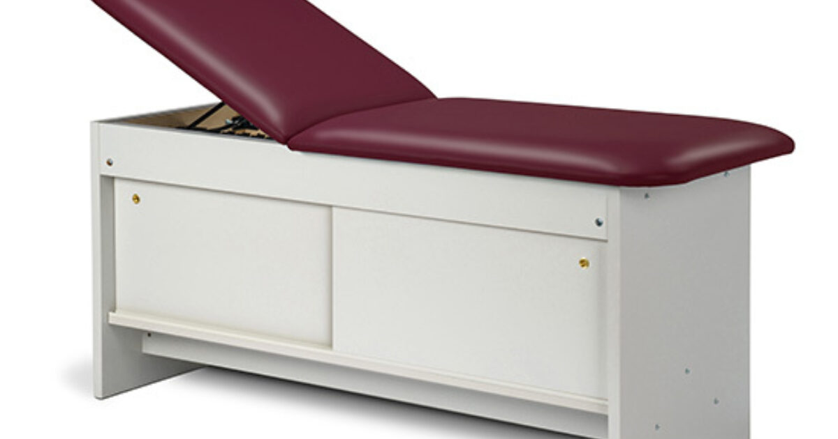 91040 - Panel Leg Series, Treatment Table with… | HomeTeam Tables