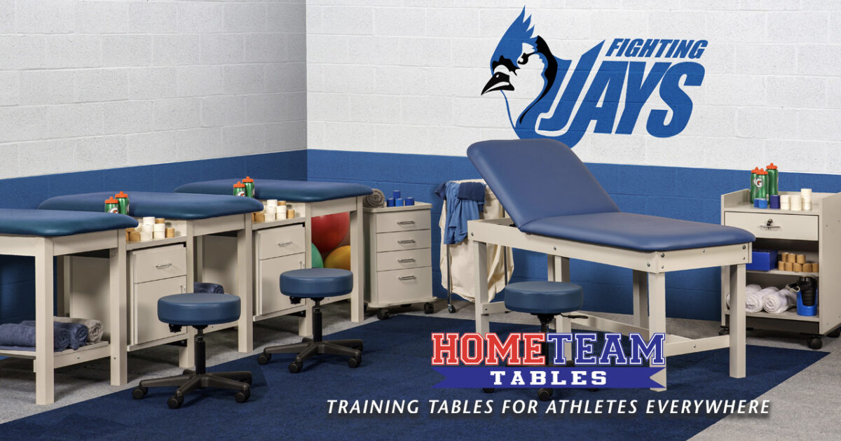 Athletic Tables, Cabinet Style, Taping Stations | HomeTeam Tables